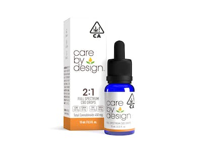 Care By Design 2:1 CBD Drops | 15ml - Vibe By California