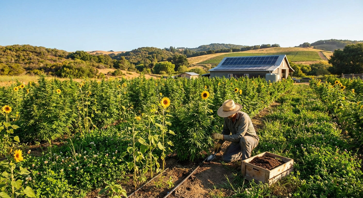 Cannabis Cultivation: Our Sustainable Farming Impact - Vibe By California